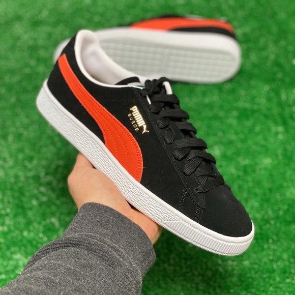 Puma | Shoes | Puma Suede Classic Pastime Low Mens Casual Shoe Black ...